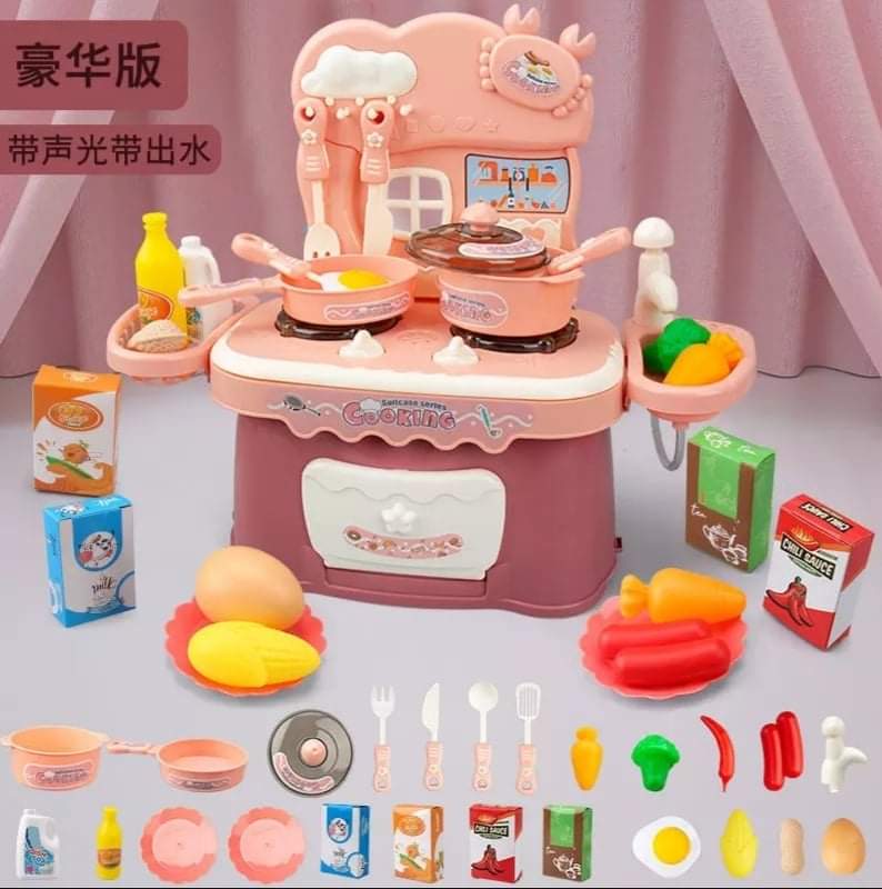 Pretend Toy Kitchen Set - Mom's E-shop BD