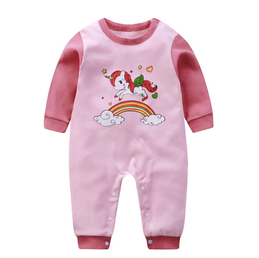 Full Sleeve Cartoon Romper - Mom's E-shop BD
